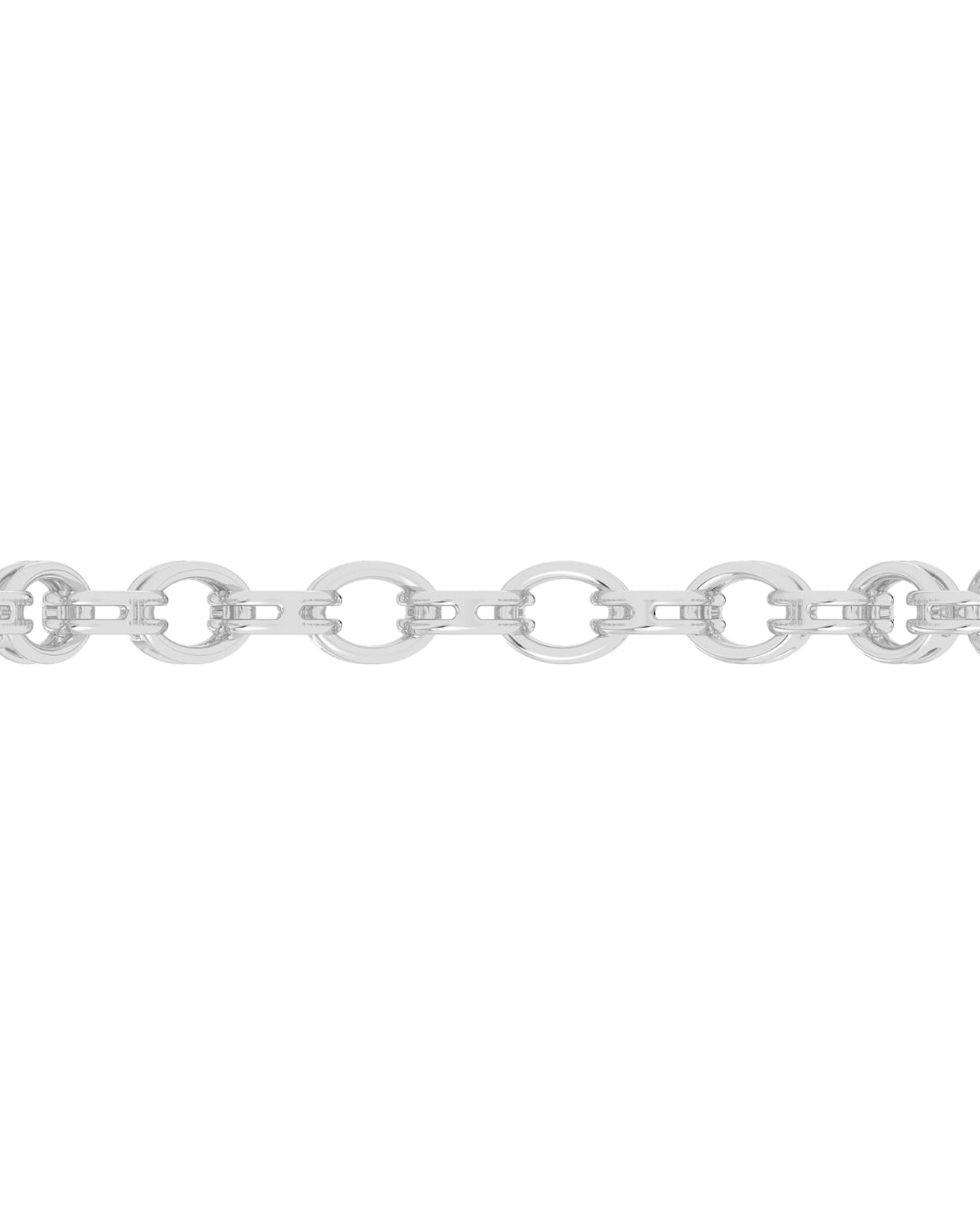 Frame Nano Link Sterling Silver Necklace – Bernard James